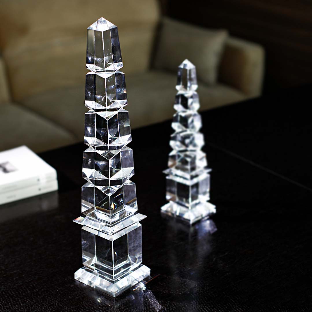 Milano Crystal Obelisk Large – Home4u