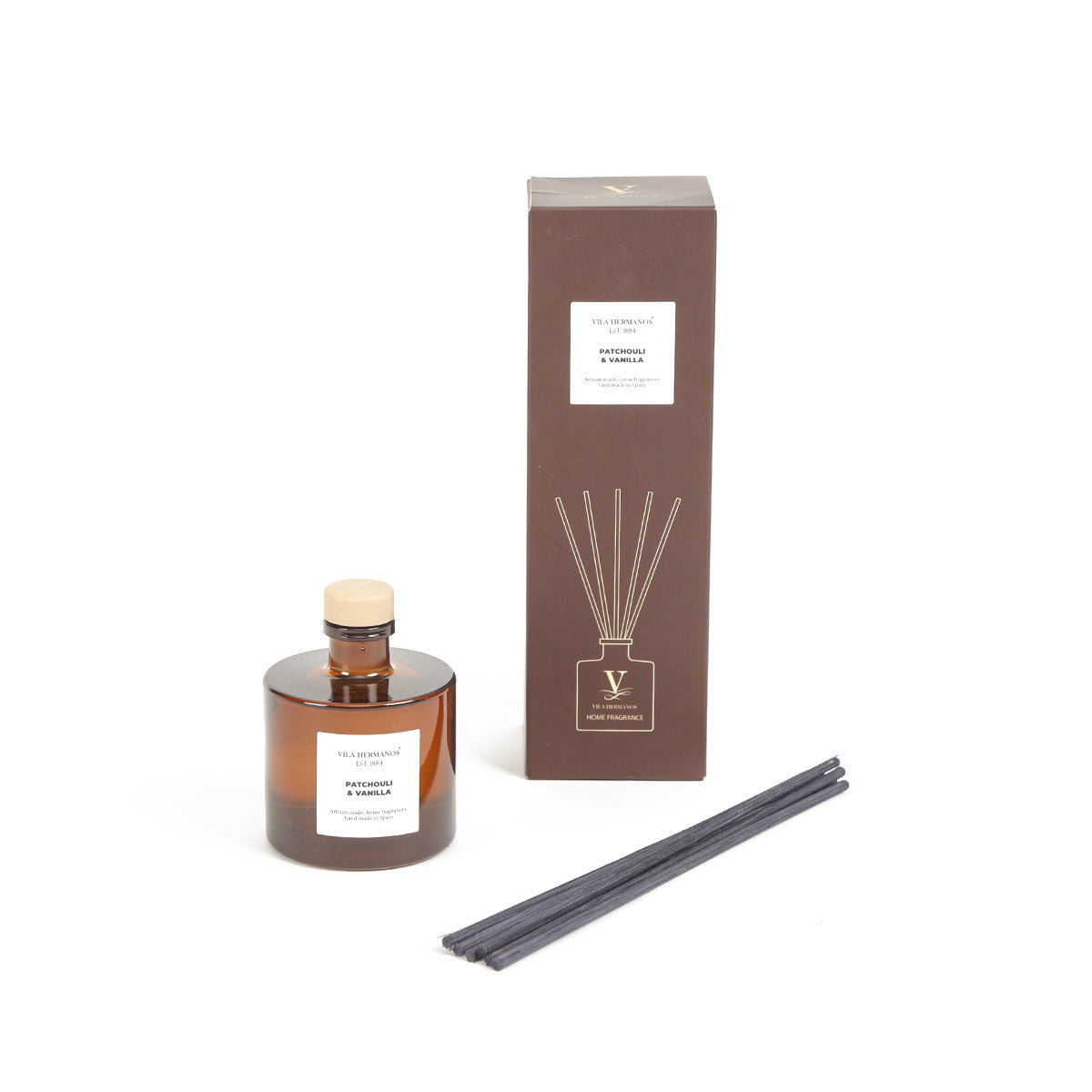 Vila Hermanos Apothecary Patchouli Vanilla Reed Diffuser – Home4u